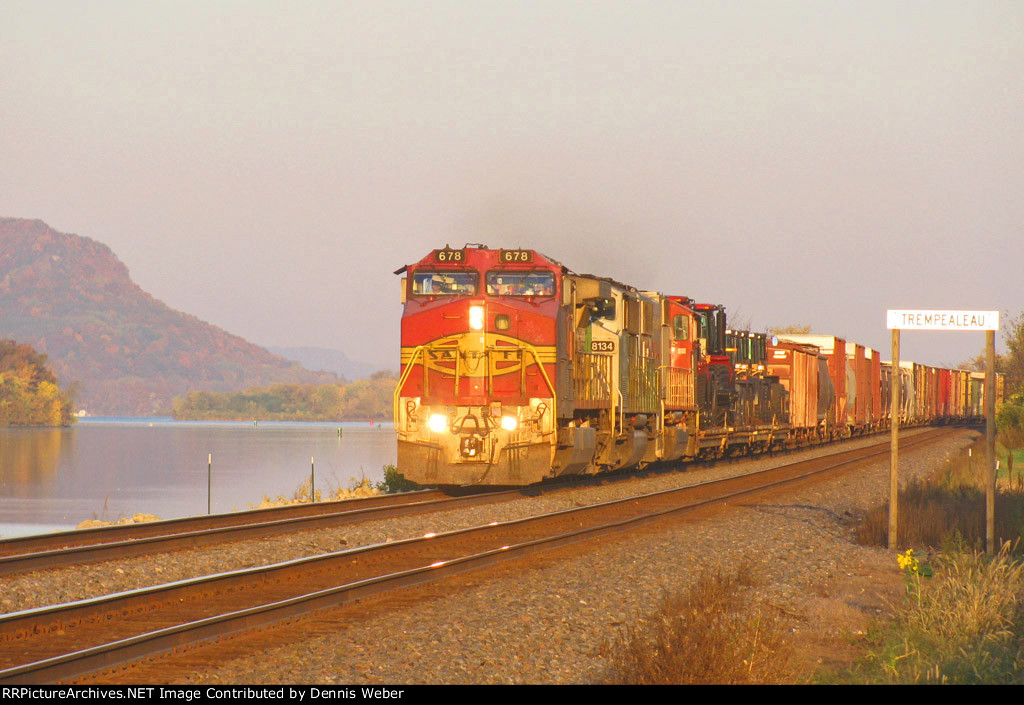 BNSF 678, BNSF's St.Criox Sub.